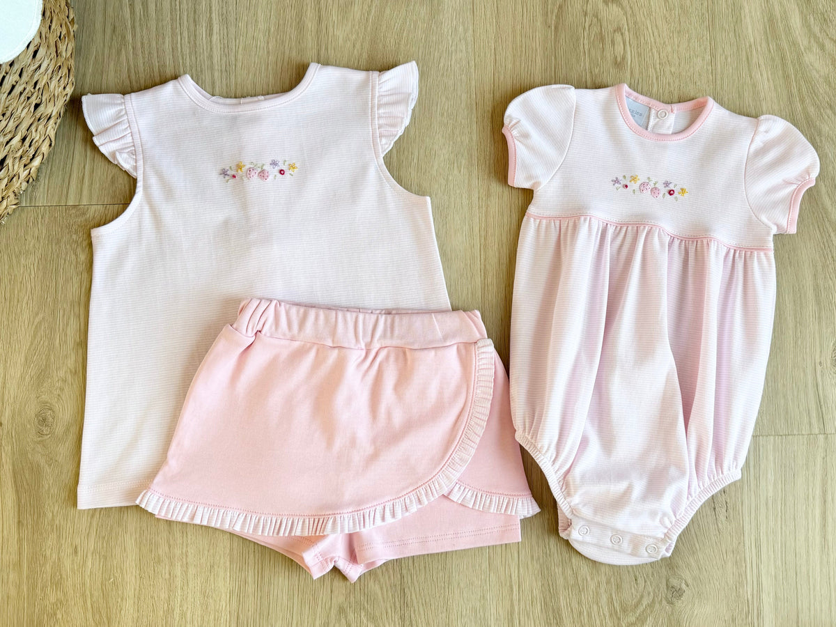 Squiggles by Charlie Strawberry Fields Skort Set – Pink Sheep Boutique