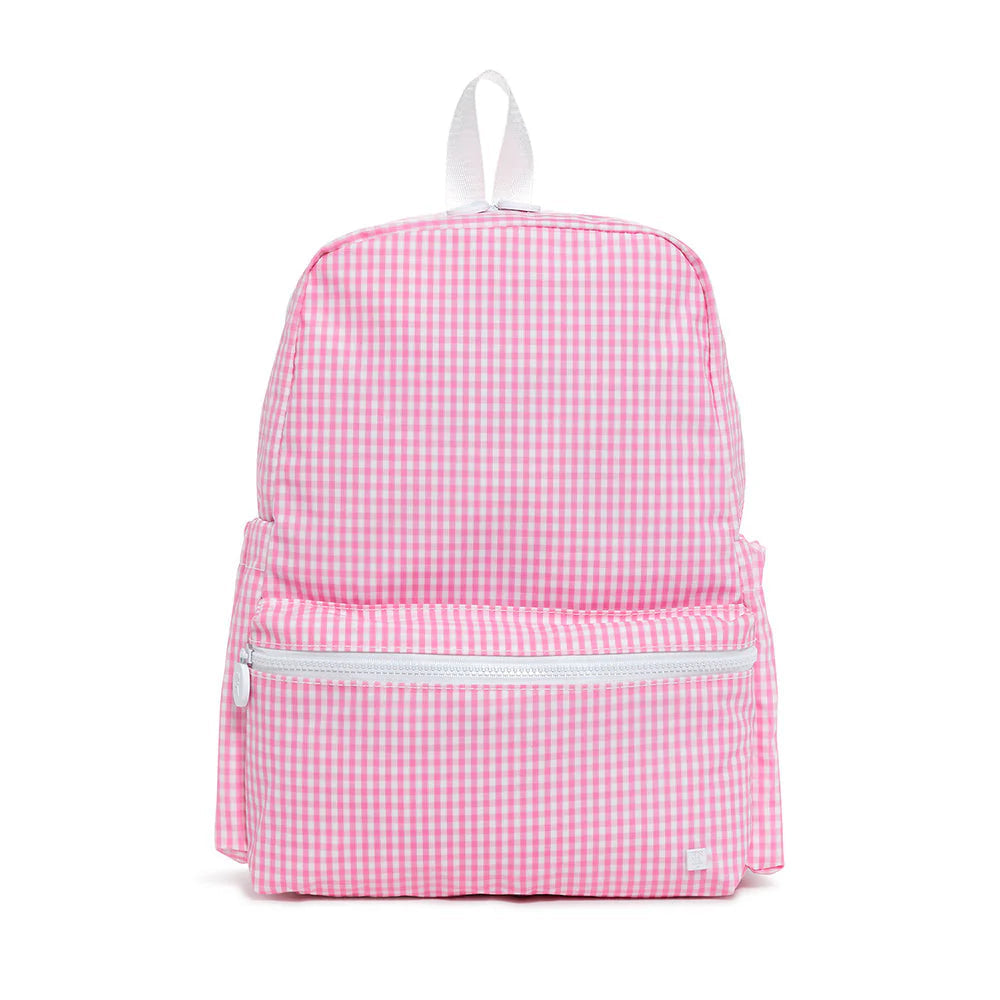 TRVL Design Bright Pink Gingham Backpack – Pink Sheep Boutique
